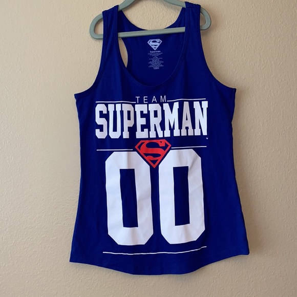 DC Comics | Tops | Team Superman Tank | Poshmark